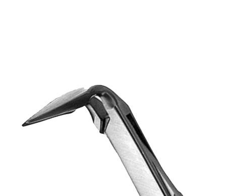 90° STEIGLITZ POST AND POINT REMOVAL FORCEPS - Merit Surgical