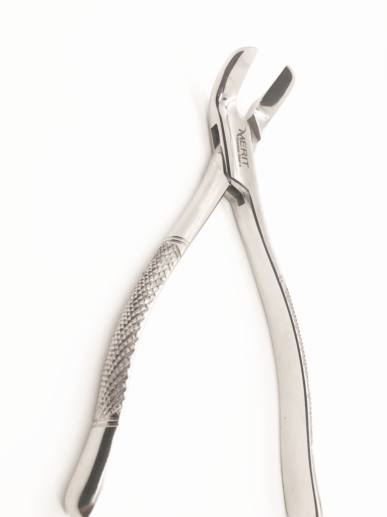 EXTRACTION FORCEPS AMERICAN #6 LOWER SPLIT MIRROR POLISH FINISH - Merit ...