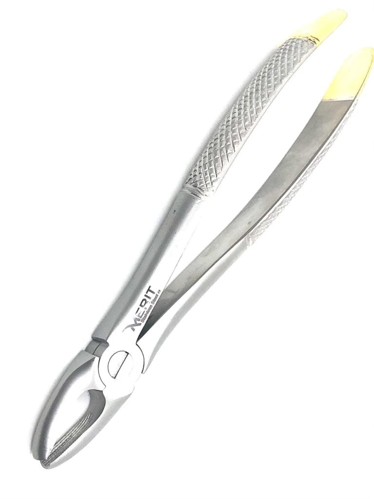 Extraction Forcep #1 English Pattern Gold - Merit Surgical