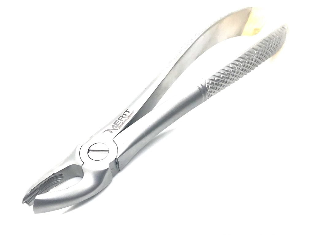 Extraction Forcep #18 English Pattern Gold - Merit Surgical