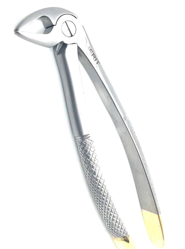 Extraction Forcep #33 English Pattern Gold - Merit Surgical