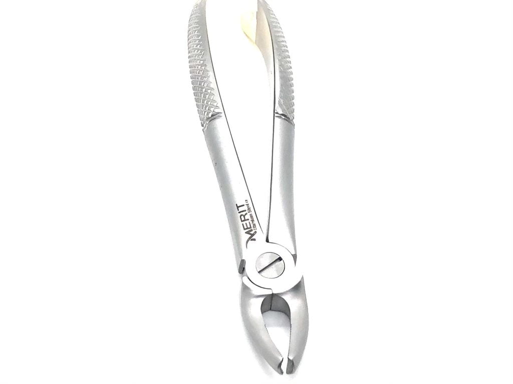 Extraction Forcep #7 English Pattern Gold - Merit Surgical