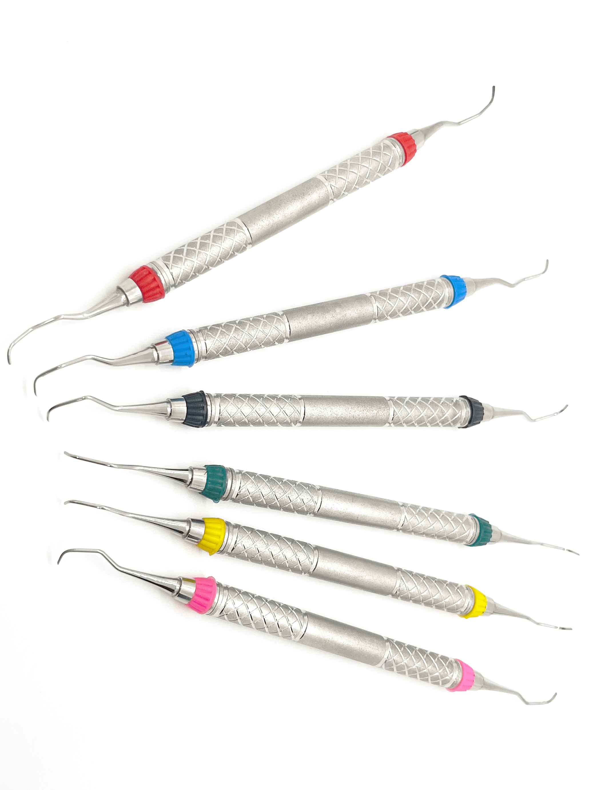 Gracey Set of 6 Hygiene Instruments with Cassette - Merit Surgical