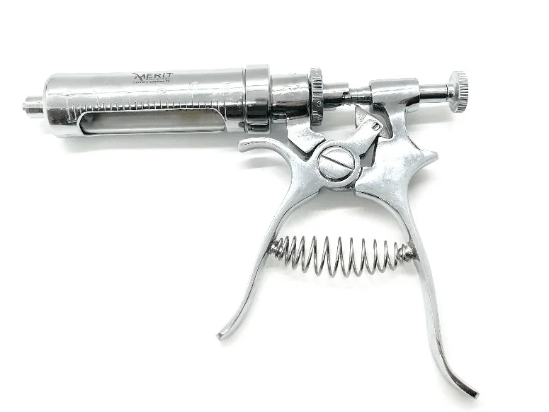 Injector Syringe Semi Automatic (Vaccination Gun Adjustable Injector ...