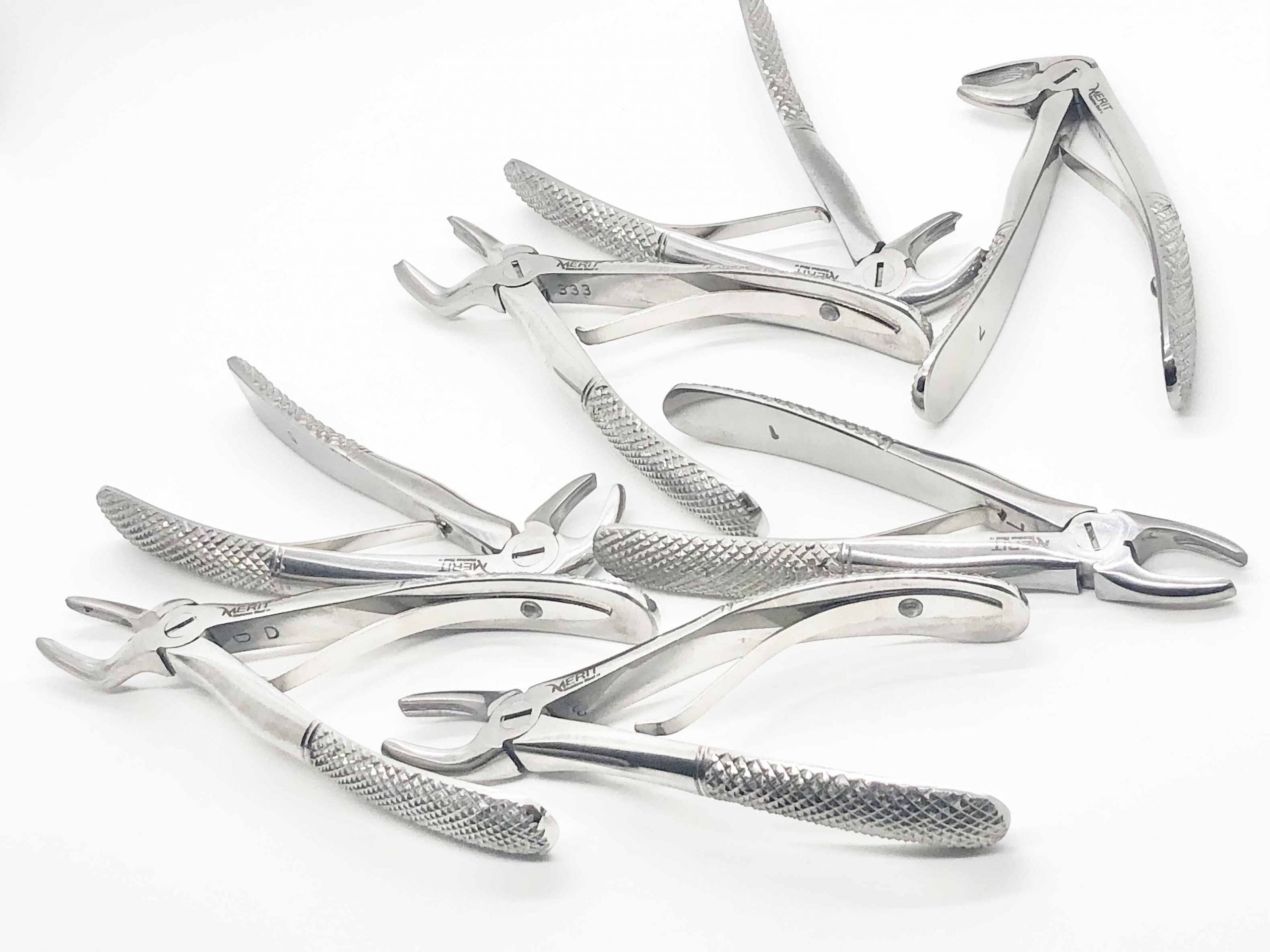 Pediatric Extracting Forceps Set of 7/Pcs Polished Mirror Finish ...