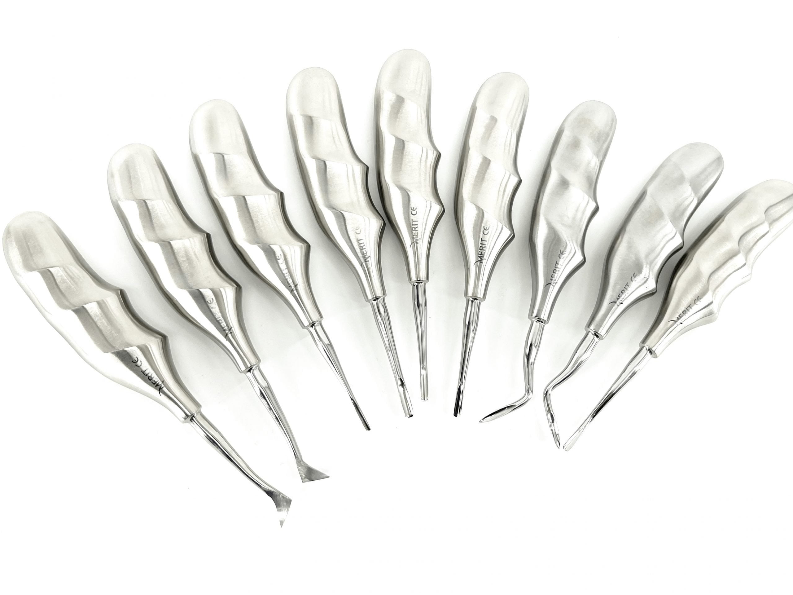 Premium Root Elevators Premium Set of 9 - Merit Surgical